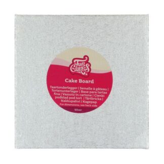 Cake Boards - Cake Board Vierkant 20 X 20 cm - Bakgoed.nl
