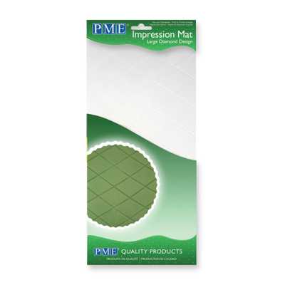 PME Impression Mat Large Diamond Design - Bakgoed.nl - Webwinkel