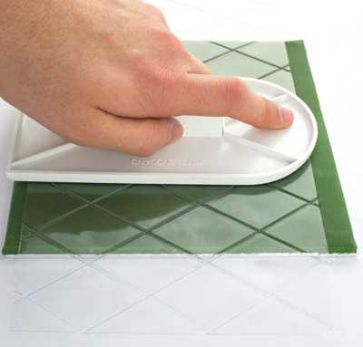 PME Impression Mat Large Diamond Design - Bakgoed.nl - Webwinkel