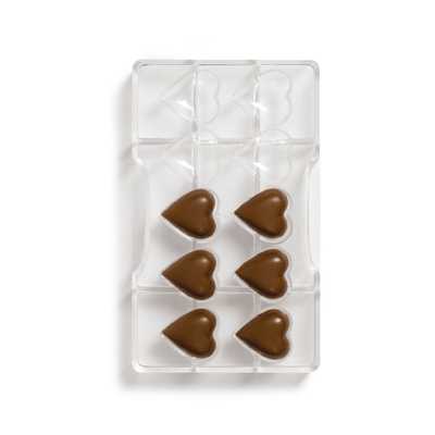 Chocolade Vormen - Polycarbonaat Chocolade Vorm - Hartjes