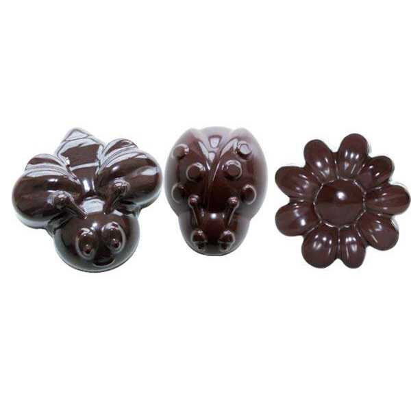 Siliconen Chocolade vormen - Silikomart Choco Spring Life