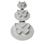 PME Pretty Butterfly Plunger Cutter - Set 3 stuks - Bakgoed.nl