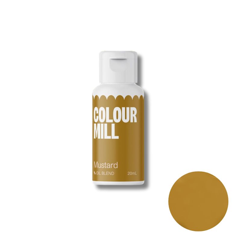 Colour Mill Kleurstof Oliebasis - Mustard - Mosterd Geel - 20 ml