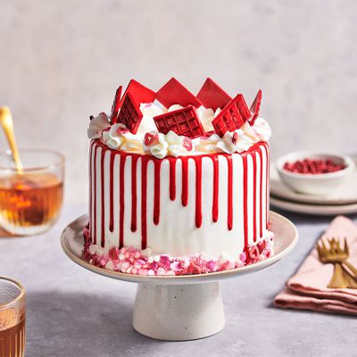 Kant en Klare Drip - FunCakes Choco Drip - Rood