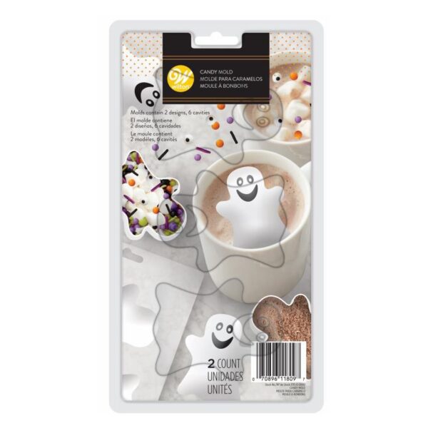 Wilton Candy Mold Choco Bomb Spook - Bakgoed.nl