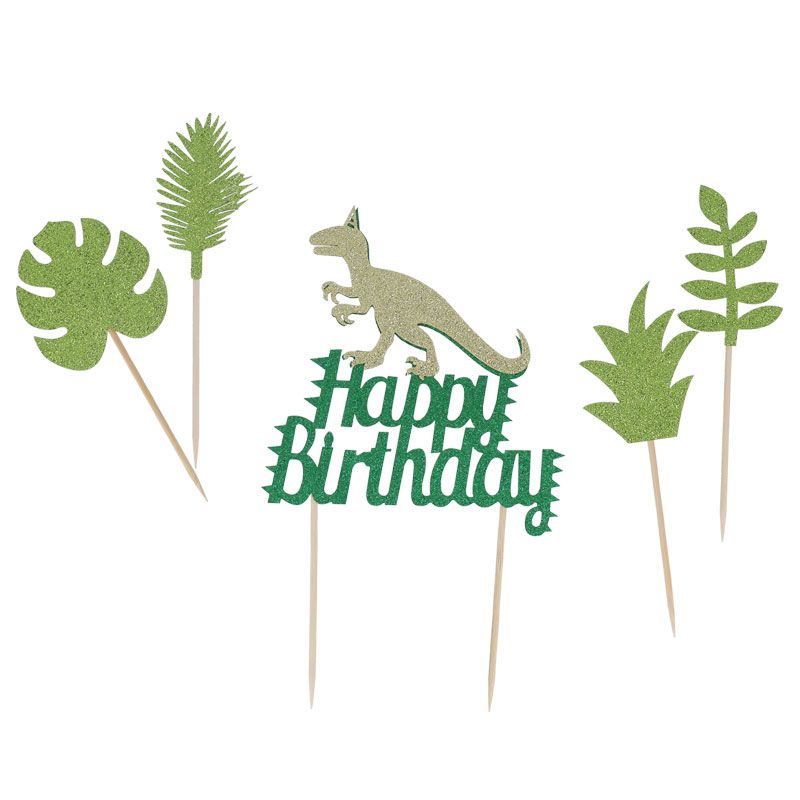 Cake Topper Dinosaurus Happy Birthday