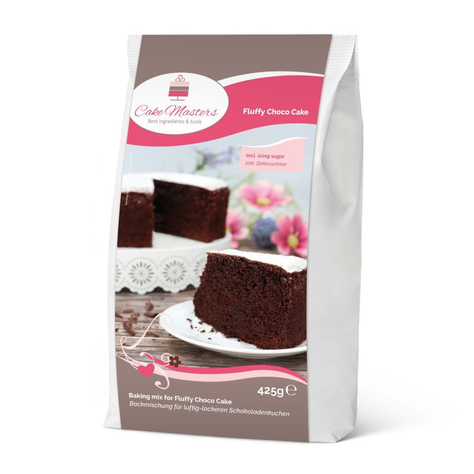 Fluffy Choco Cake - Chocolade Taart Mix