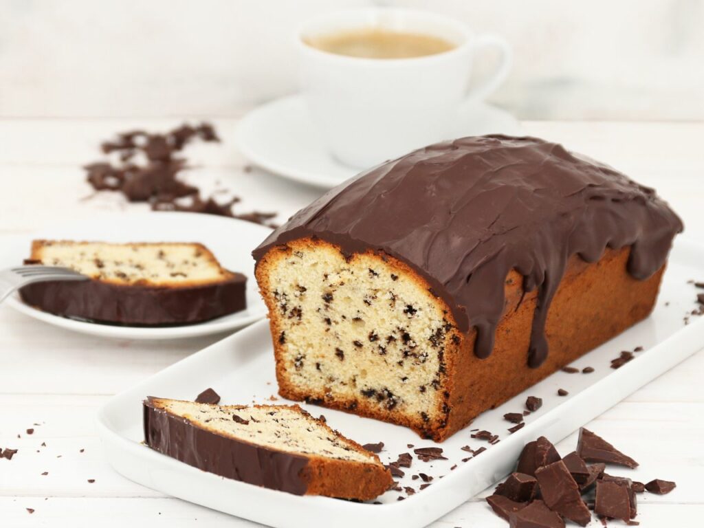 Stracciatella Cake Met Glazuur