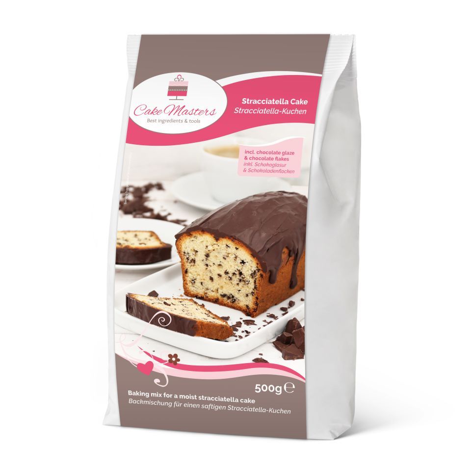 Stracciatella Cake Met Glazuur