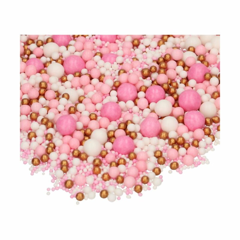FunCakes Soft Pearls Mix Pink Celebration - Suikerparels
